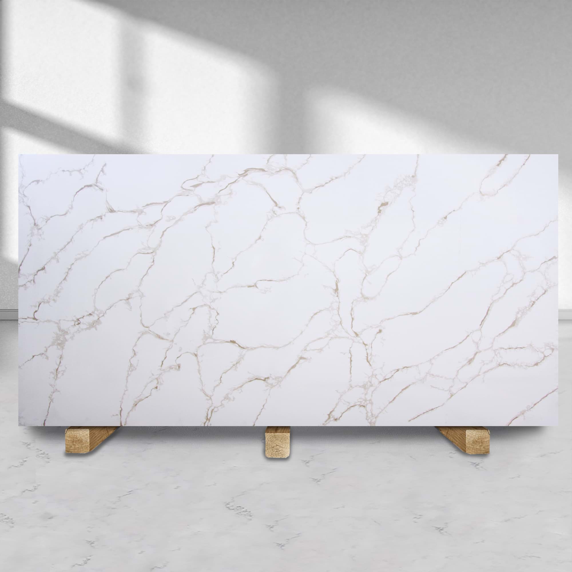 Golden Spider Quartz, Artificial Golden Spider Marble-Bstone.com