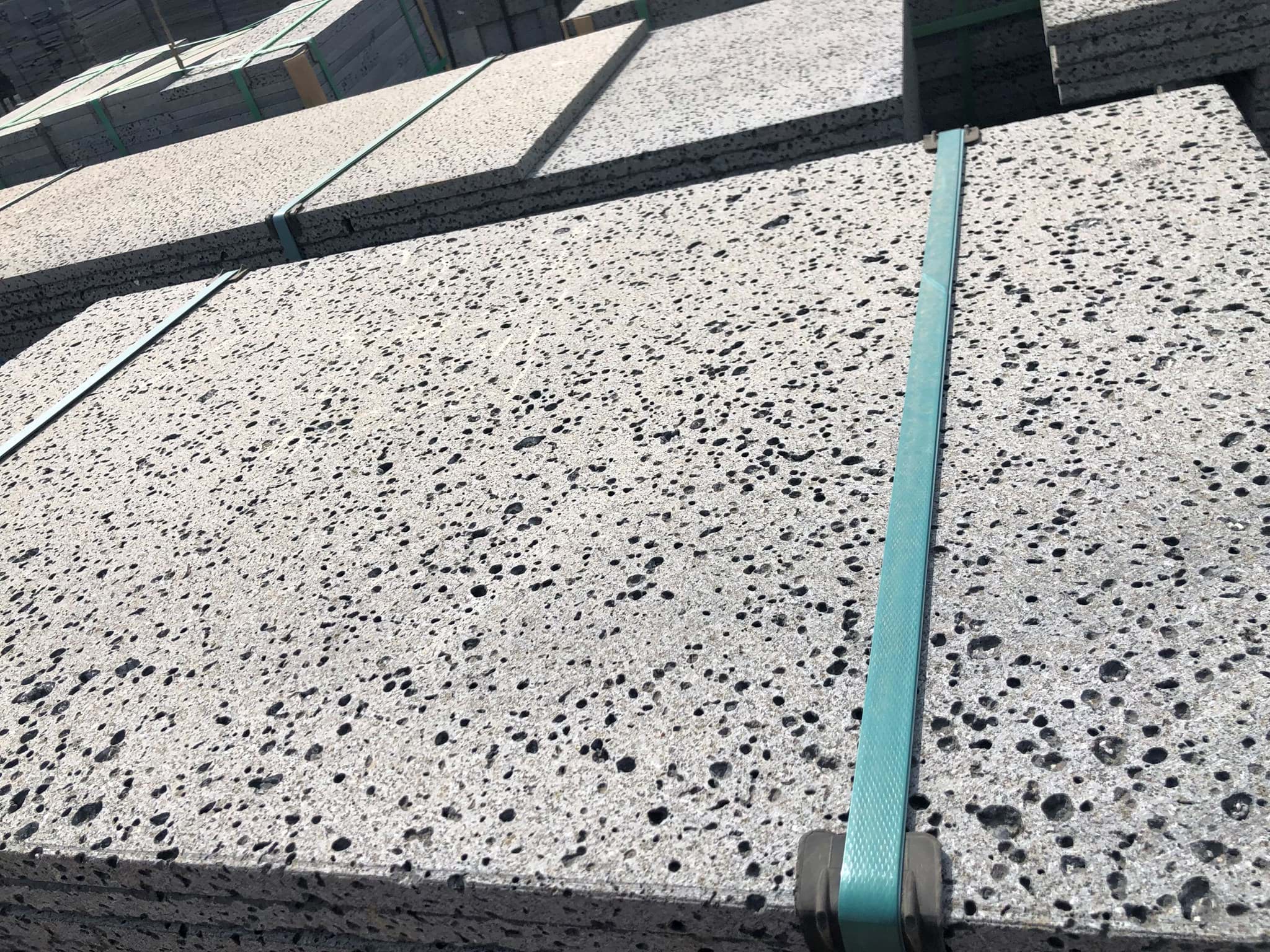 Outdoor Paving Stone Top Sawn Lava Stone Tiles-Bstone.com