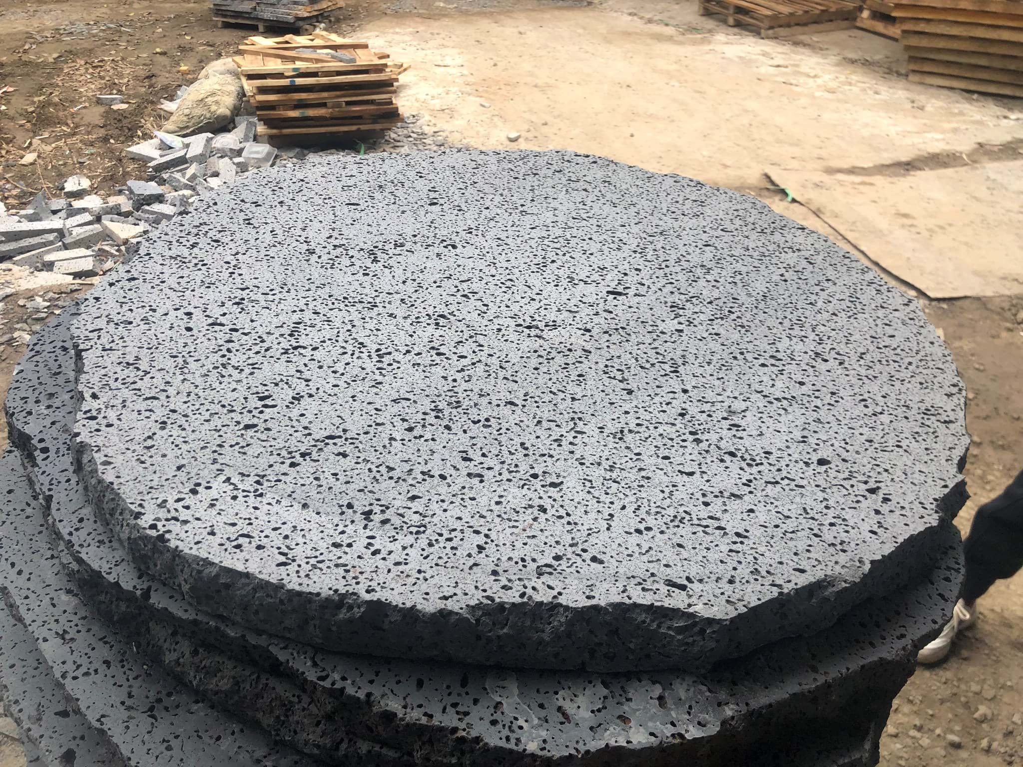 Outdoor Paving Stone Top Sawn Lava Stone Tiles-Bstone.com